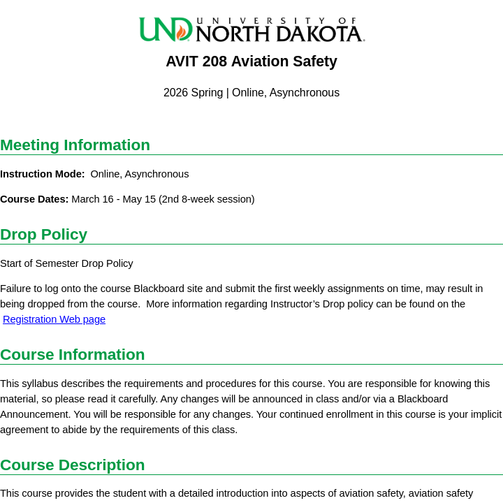 Simple Syllabus